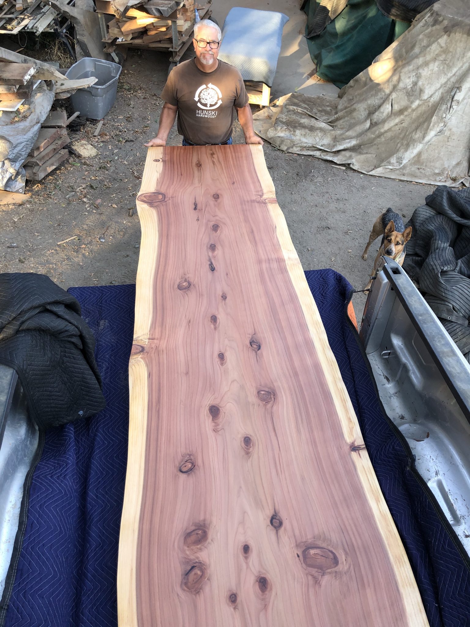 2 Beautiful Live Edge Redwood Table Tops for a Local Pizzeria ...