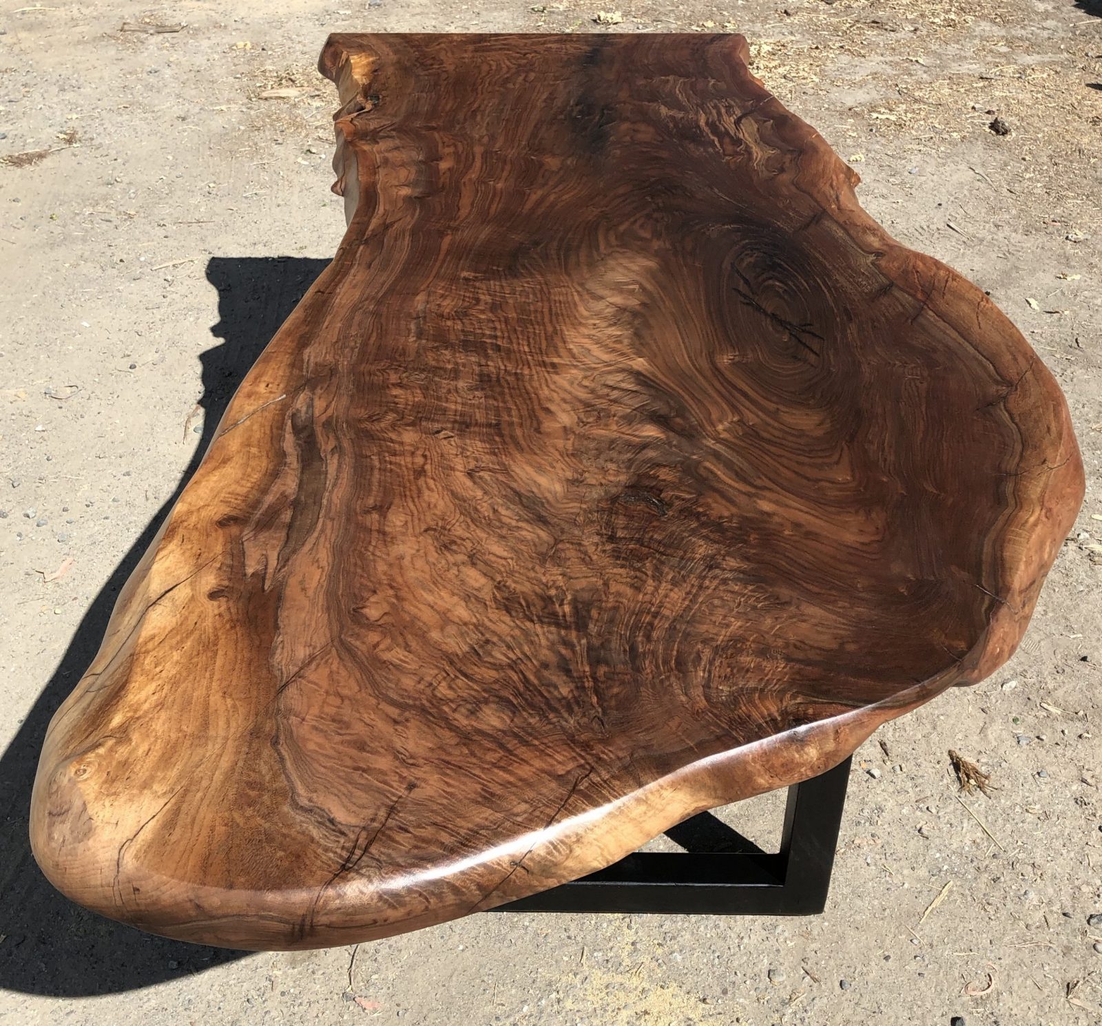 Custom 8′ Long Claro Walnut Conference Table