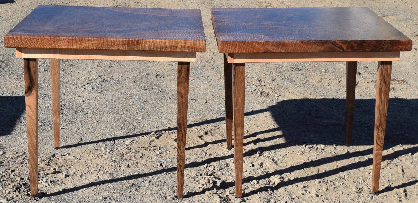 2 Custom Card Tables and 1 Custom Desk
